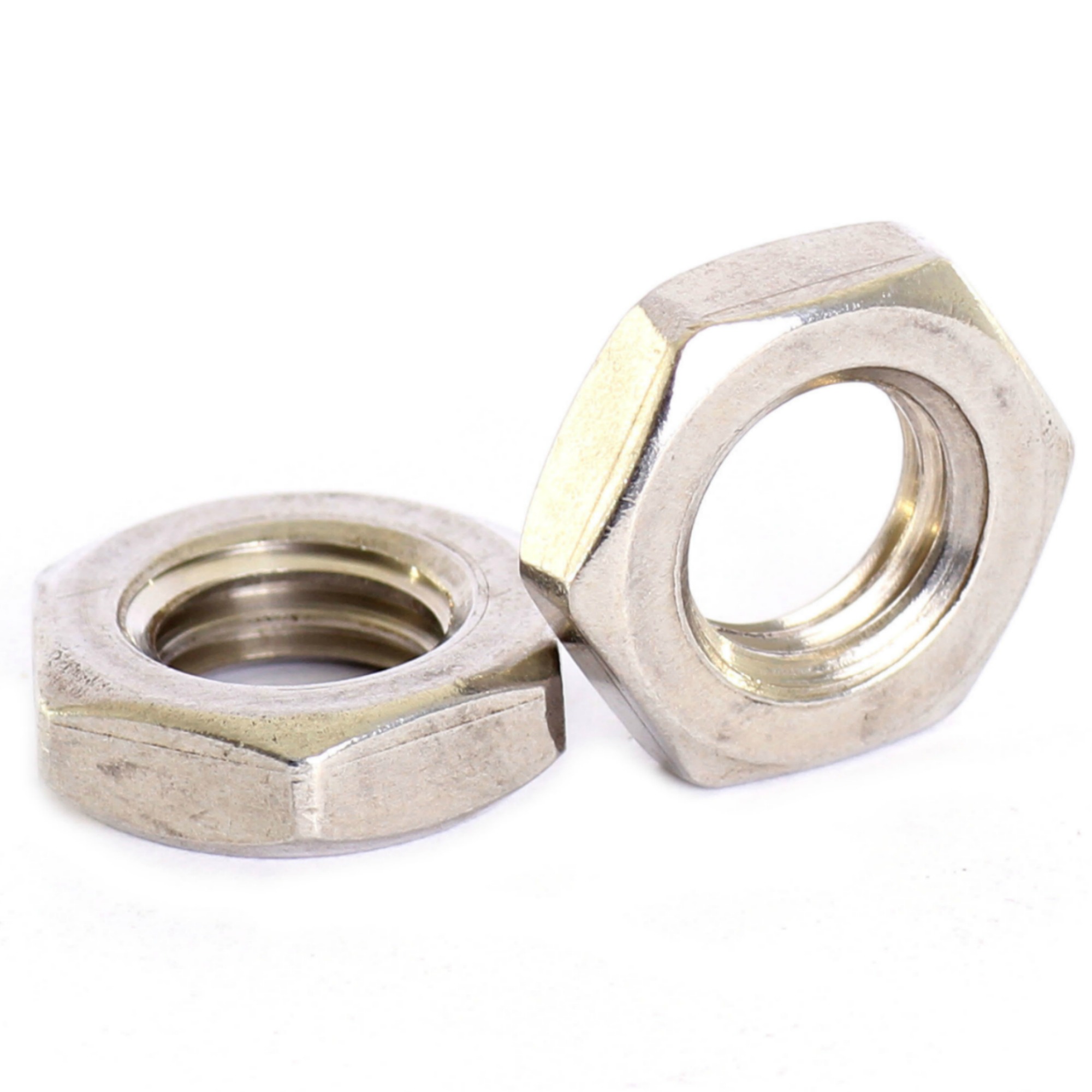 M8 X 1 0MM A2 STAINLESS FINE PITCH HEXAGON HALF LOCK NUTS HEX THIN NUT M8 X 1 0MM A2 STAINLESS FINE PITCH HEXAGON HALF LOCK NUTS HEX THIN NUT